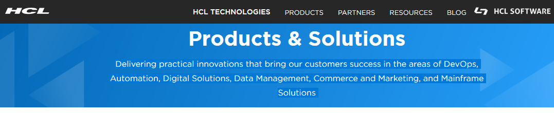 HCL Products | HCL Software