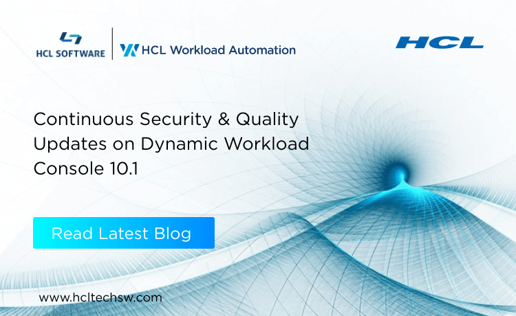 Continuous Security and Quality Updates on Dynamic Workload Console 10.1